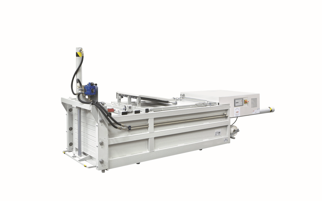 Baling presses and barrel presses for drums and buckets - Eskens Group