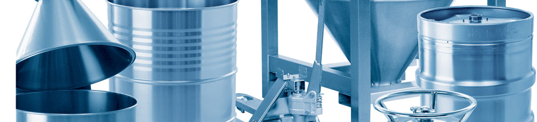 Stainless steel drums, hoppers and valves | Eskens Group
