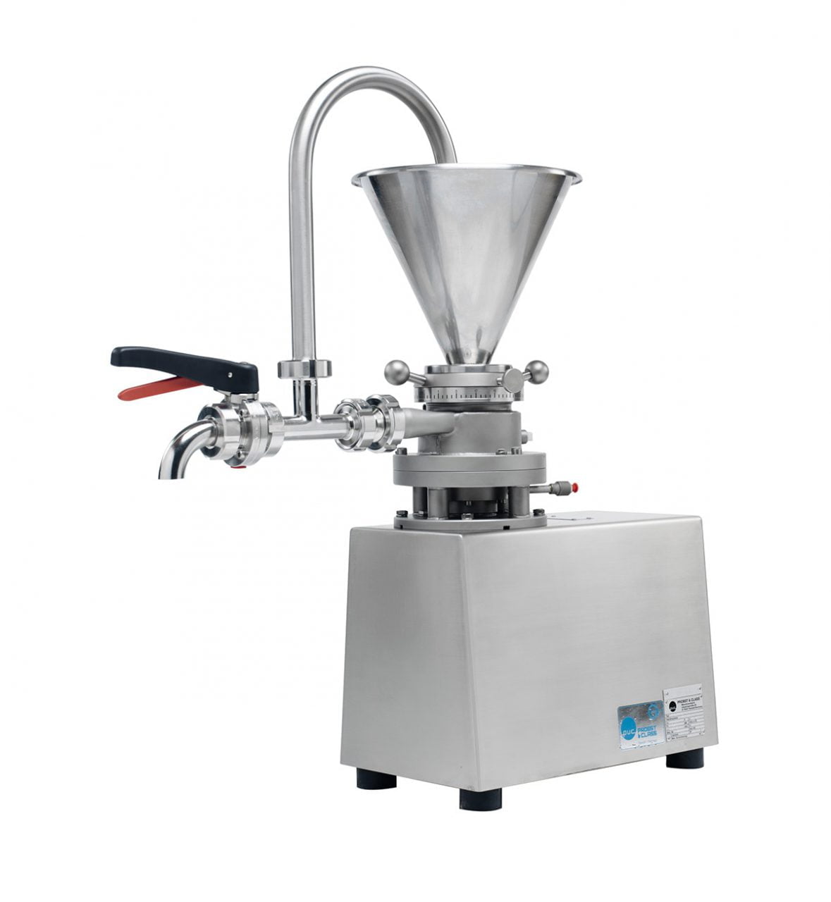 Fine grinding and homogeneous mixing of nuts, seeds or beans in a PUC ...